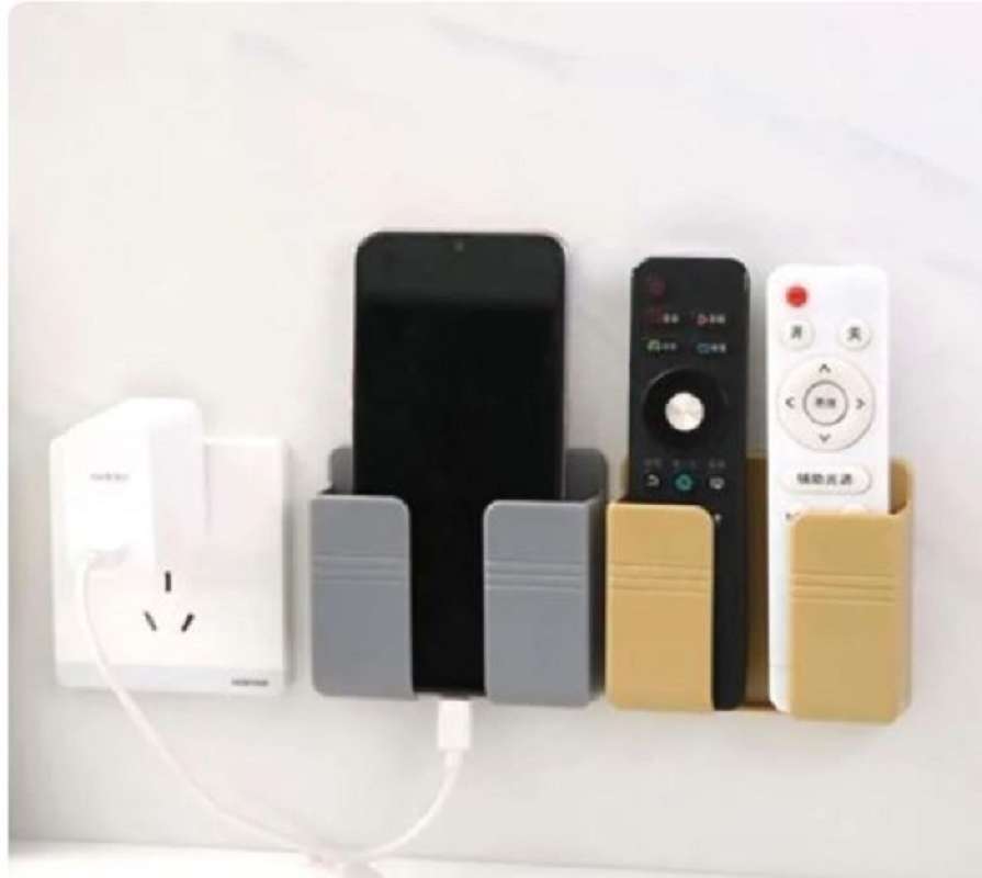 Jual RAK HANGER HP DINDING HOLDER CHARGER TEMBOK TEMPAT HP REMOTE di ...