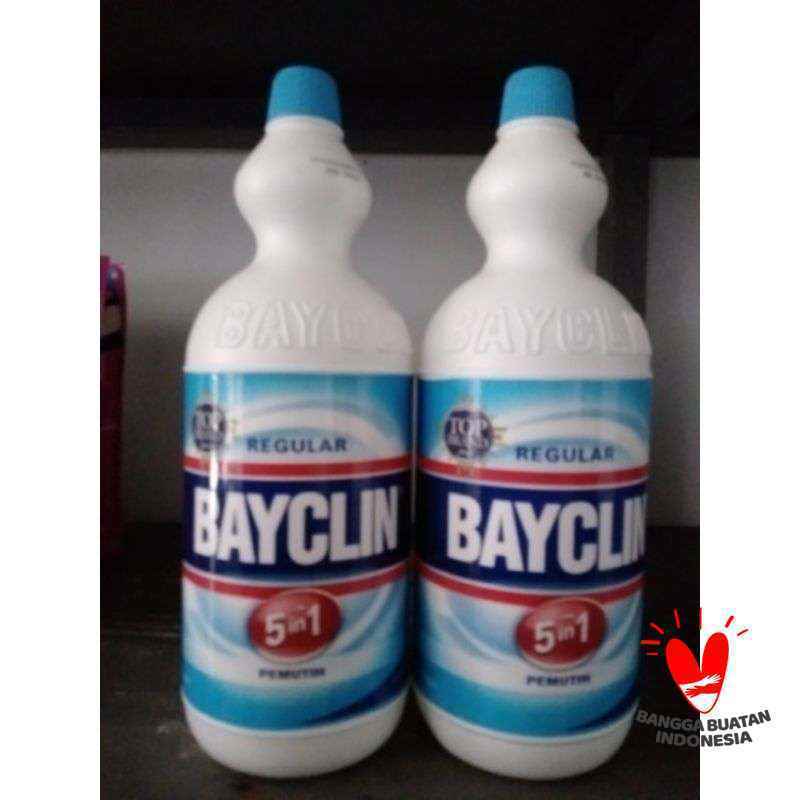 Jual Bayclin Regular Cairan Pemutih [1000 mL] di Seller Primkopal Lanal ...