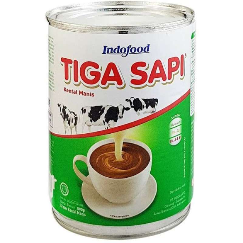 Jual susu kental manis tiga sapi 500 gr di Seller Cistin Toko Bahan Kue ...