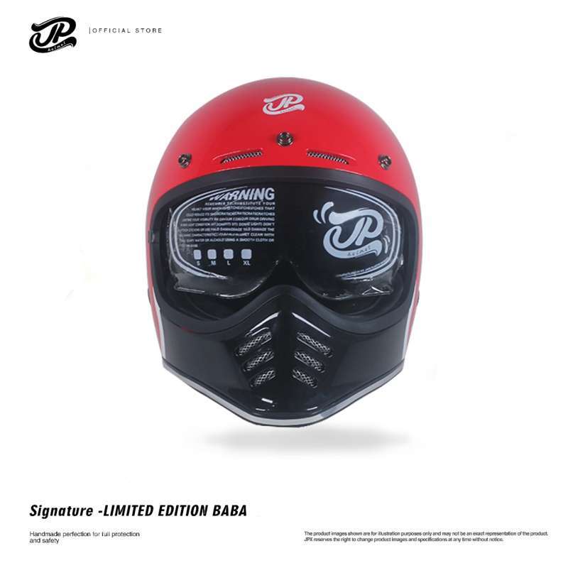 Jual Helm Jp Retro Signature Limited Edition - Baba - Xl Di Seller Jpx ...