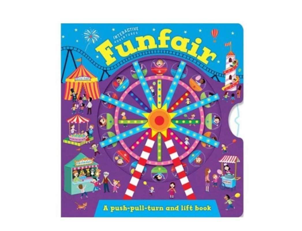 Jual Funfair Interactive Story Book / push-pull-turn board book di ...