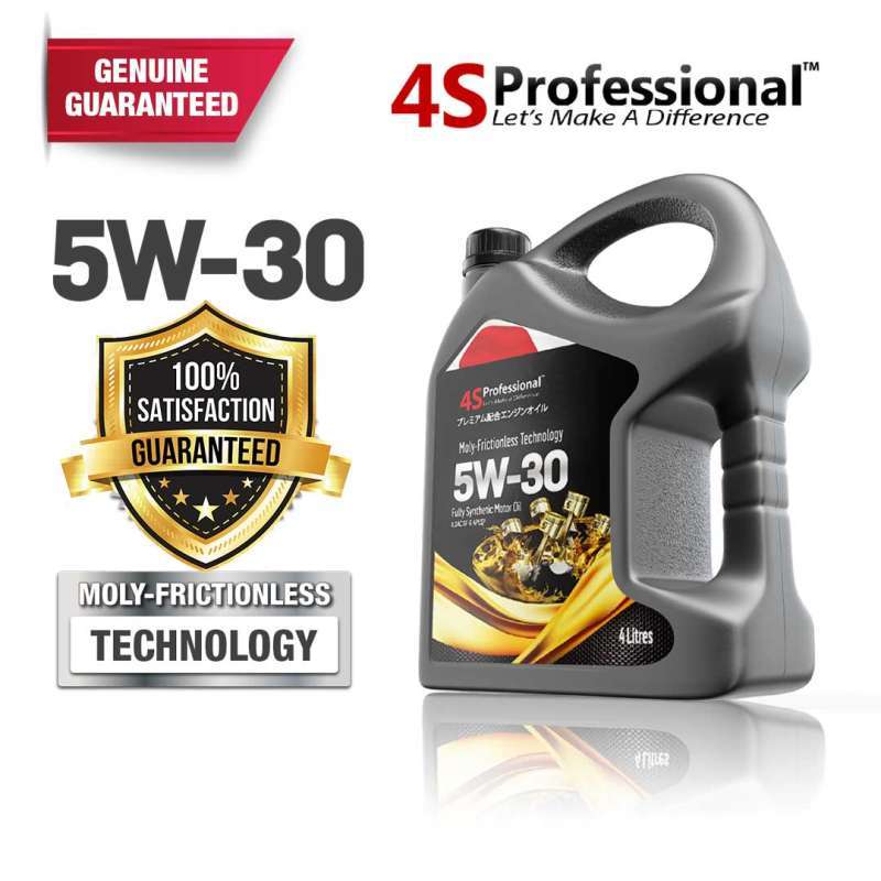 Jual (API SP) 4S Professional Fully Synthetic 5W-30 Engine Oil API SP ...