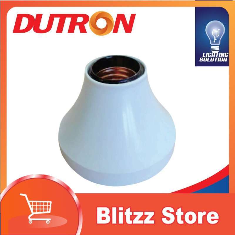 Jual Fitting Lampu Dutron / Fitting Plafon Dutron 3 3inch Putih DV-FPB ...