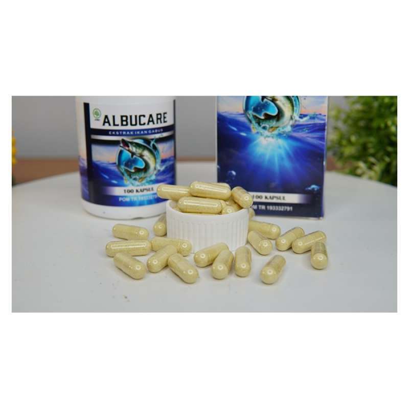 Jual Albucare Ekstrak Ikan Gabus Herbal Asli 100% Original Kemasan Baru ...