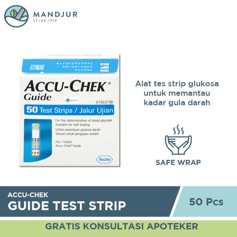 Jual Accu-Chek Guide 50 Test Strip - Tes Strip Gula Darah di Seller ...