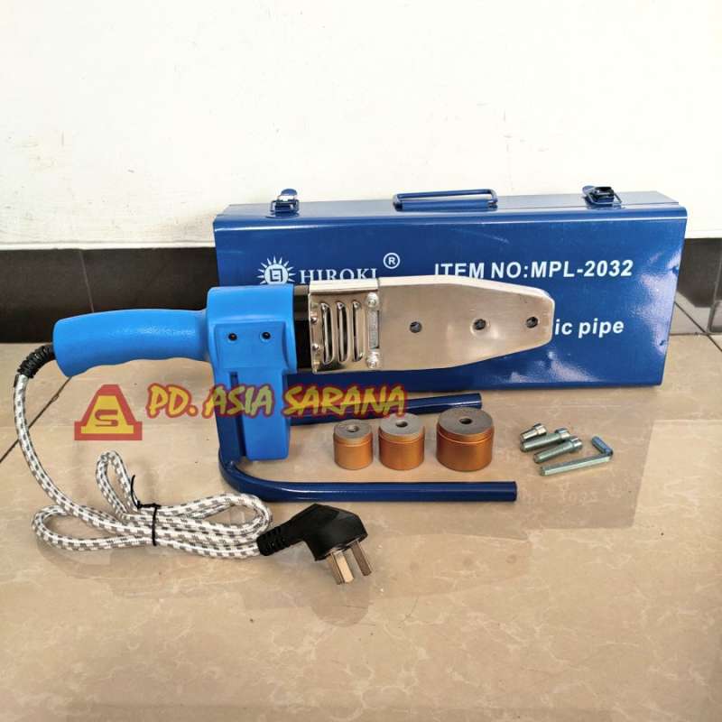 Jual Mesin Las Sambung Pipa PPR PVC Hiroki / Pemanas Cetak Pipe Welding ...