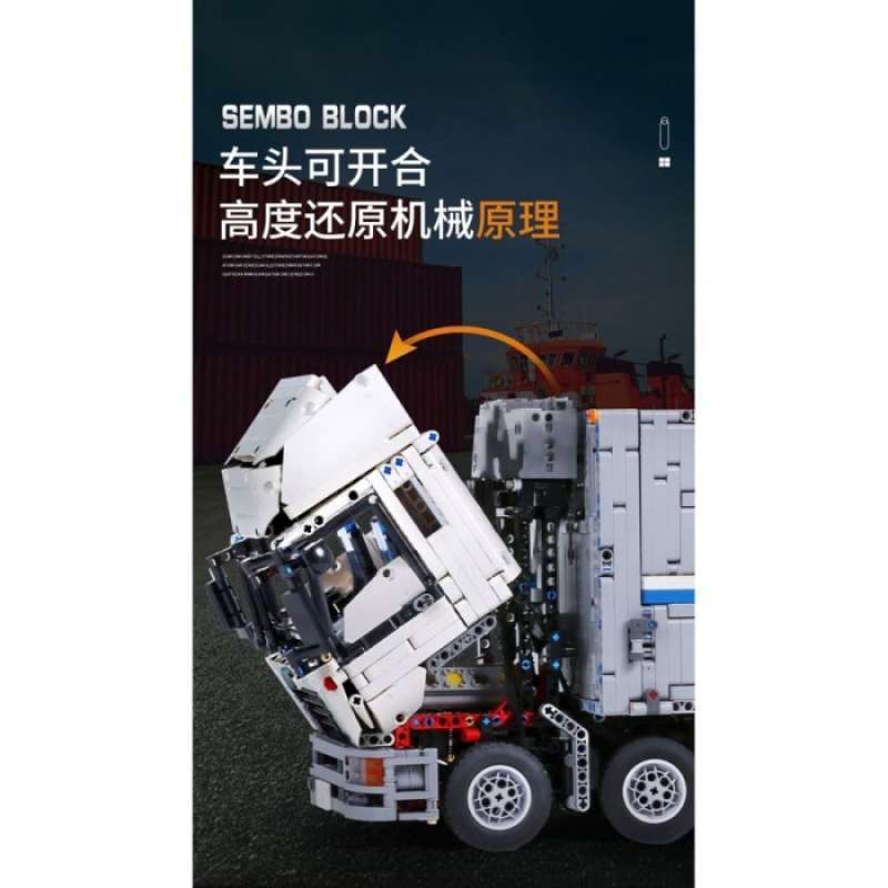 Jual Mould King 13139 Wing Truck With Rc Bricks Di Seller Jakarta ...