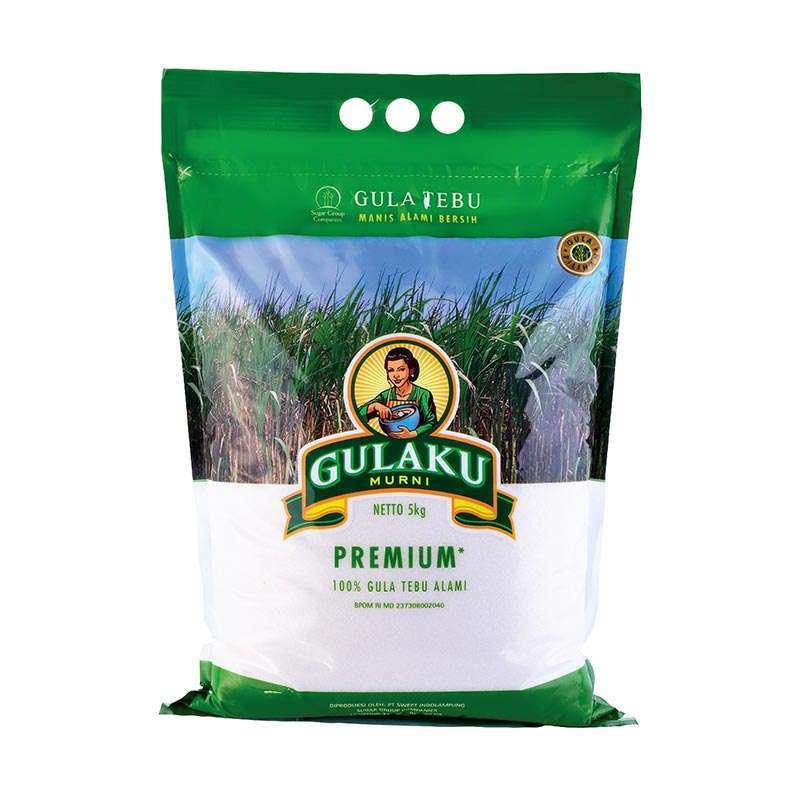 Jual Gulaku Premium [5 kg] / Gulaku Premium PROMO 5kg / Gulaku Premium ...