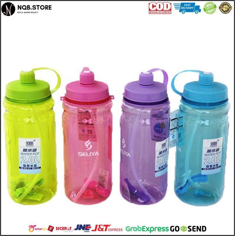 Jual Botol Minum Besar 2000ml SELIYA Big Watter My Bottle Tempat Minum ...