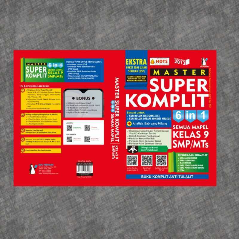 Promo Master Super Komplit Kelas 9 Smp Mts Diskon 25 Di Seller Kompas