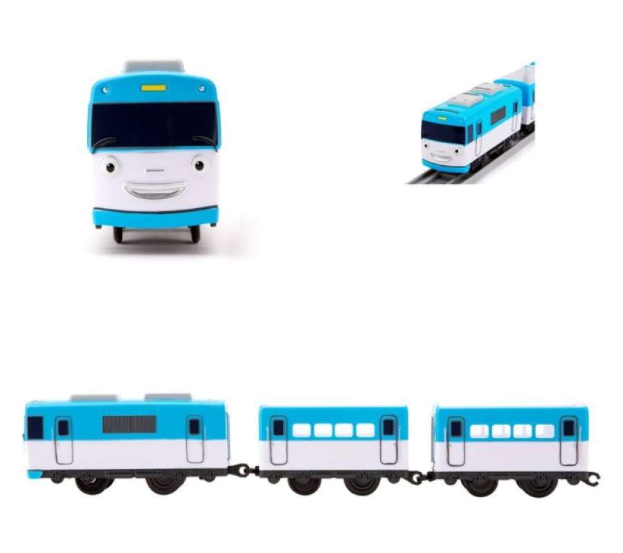 Jual Iconix Titipo The Little Train Eric Train Set Electric Powered ...