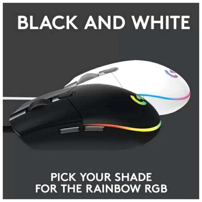 Jual Jual Logitech G102 V2 Lightsync - Gaming Mouse - Hitam di Seller ZETKA RAINCOAT - Muktisari ...