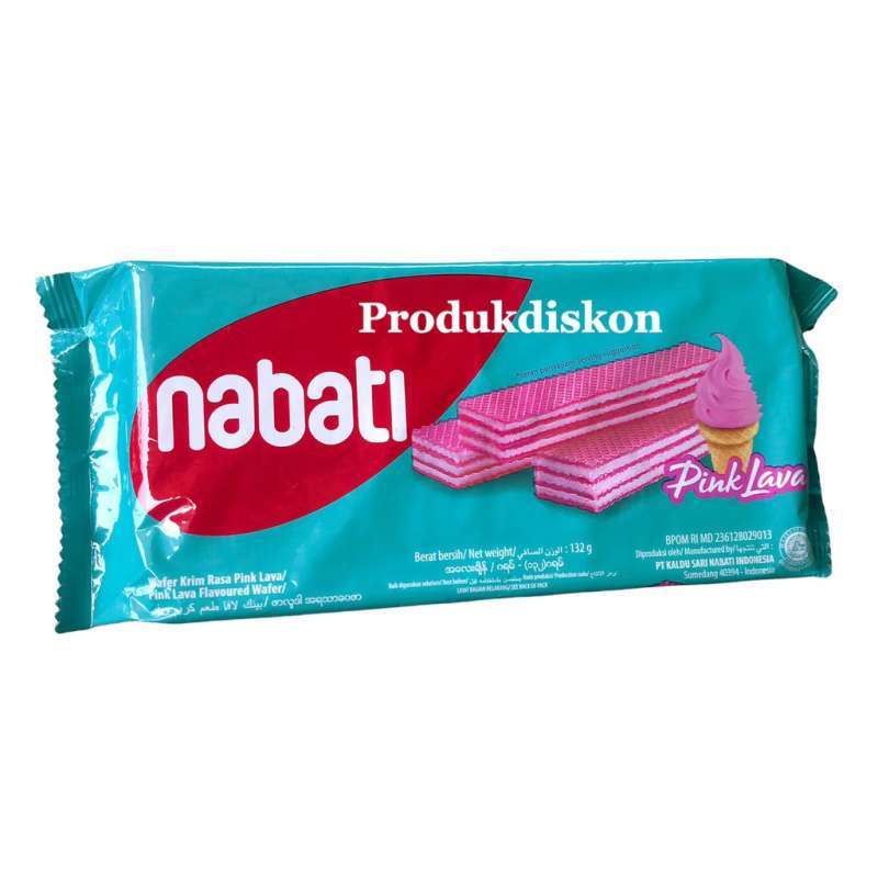 Jual Nabati Pink Lava 132gr - Wafer Nabati Di Seller Produkdiskon ...