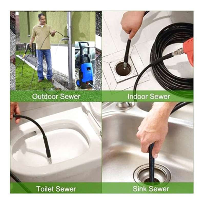 Jual Jual Selang Hose Sw10 Pipe Cleaning Kit Sewer Hose For Nilfisk Jet ...