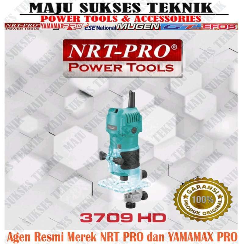 Jual NRT-PRO 3709 HD Mesin Profil 6mm Kayu Router Wood Trimmer di ...