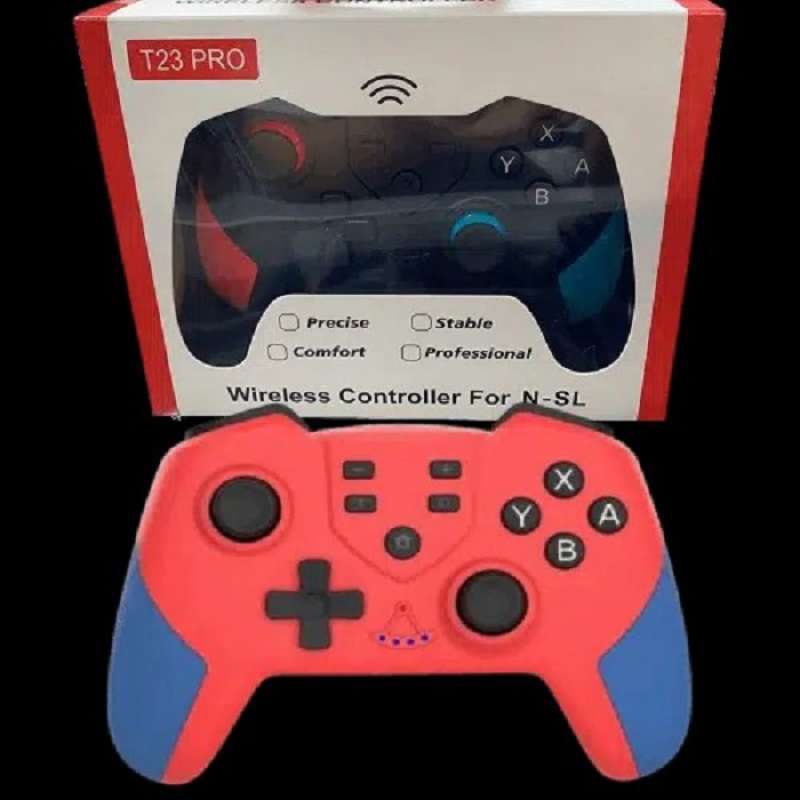 Jual Wireless Pro Controller For Nintendo Switch – T23 PRO Support NFC ...