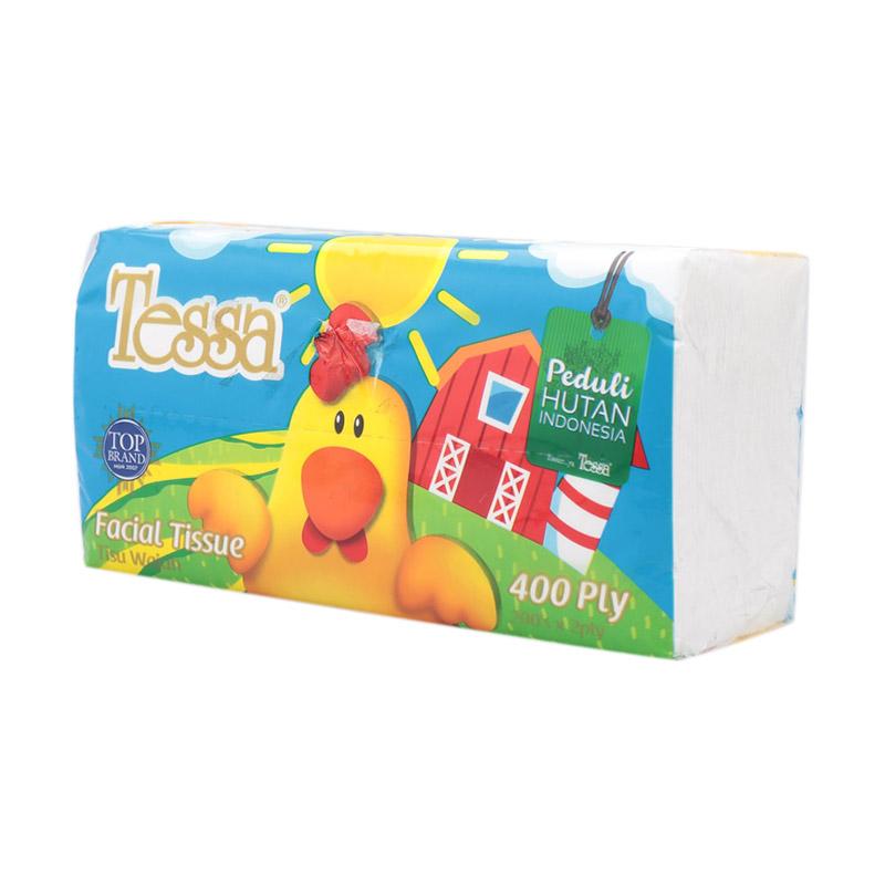 Jual Tessa Facial Terra Orange Tissue [200 Sheets/ 2 Ply] Di Seller ...