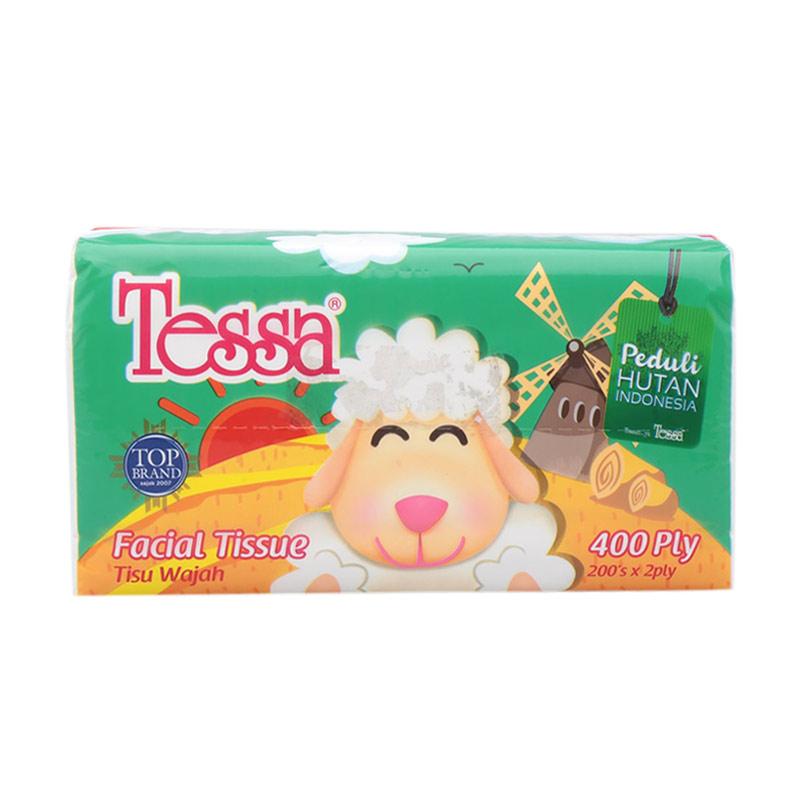 Jual Tessa Facial Terra Orange Tissue [200 Sheets/ 2 Ply] Di Seller ...