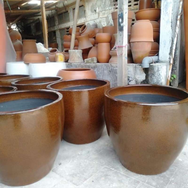 Jual Pot Besar ,pot Tanaman Dari Gerabah Tanah Liat D50 Di Seller ...