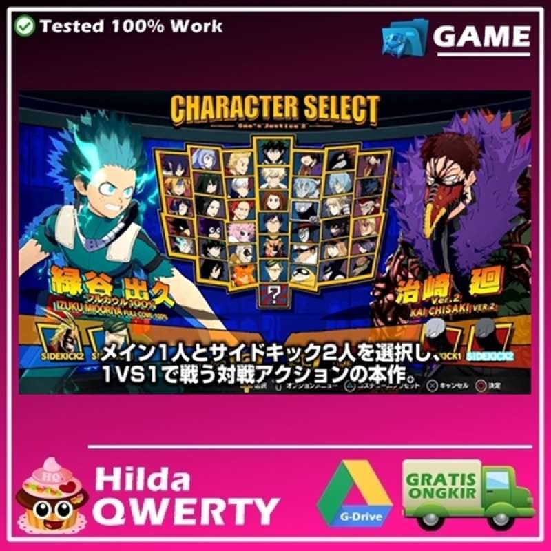 Jual My Hero Ones Justice Game Paket Lengkap Semua Seri Untuk Pc Laptop Di Seller Hilda Qwerty ...