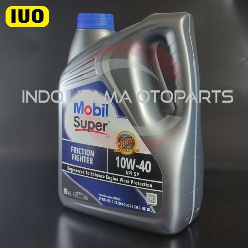 Promo Oli Mobil Super Friction Fighter Mobil One 10w 40 Api Sp 4 Ltr ...