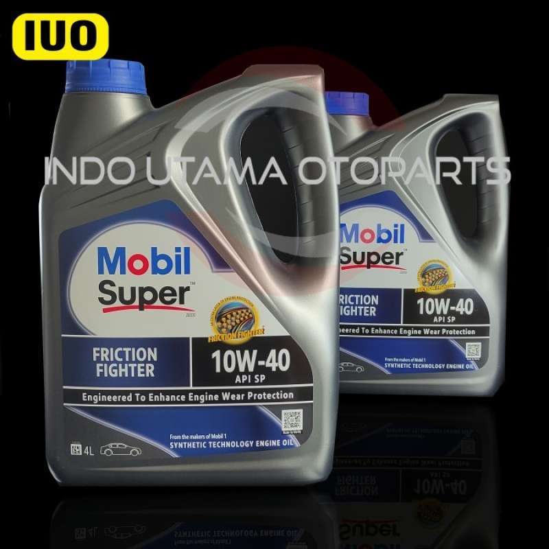Promo Oli Mobil Super Friction Fighter Mobil One 10w 40 Api Sp 4 Ltr ...