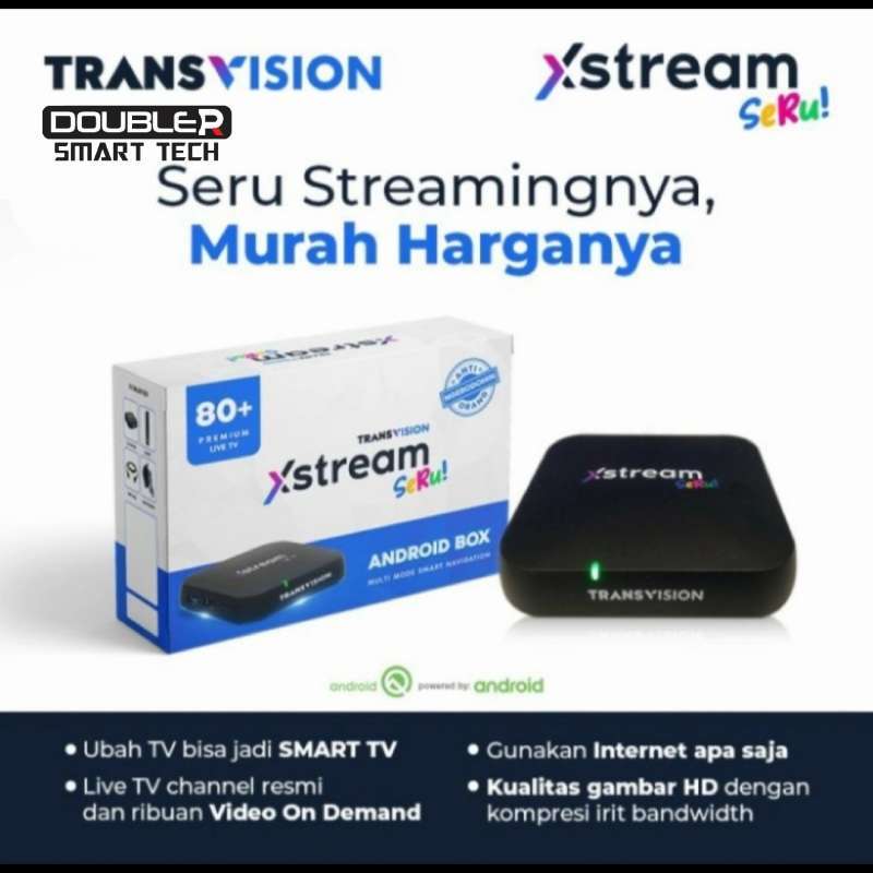 Jual TRANSVISION ANDROID BOX EXTREME SERU di Seller Double R Smart Tech ...