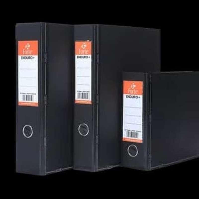 Jual Ordner Binder F4/A5 75mm Premium FORTE/Dus - Hitam - Multicolor di ...