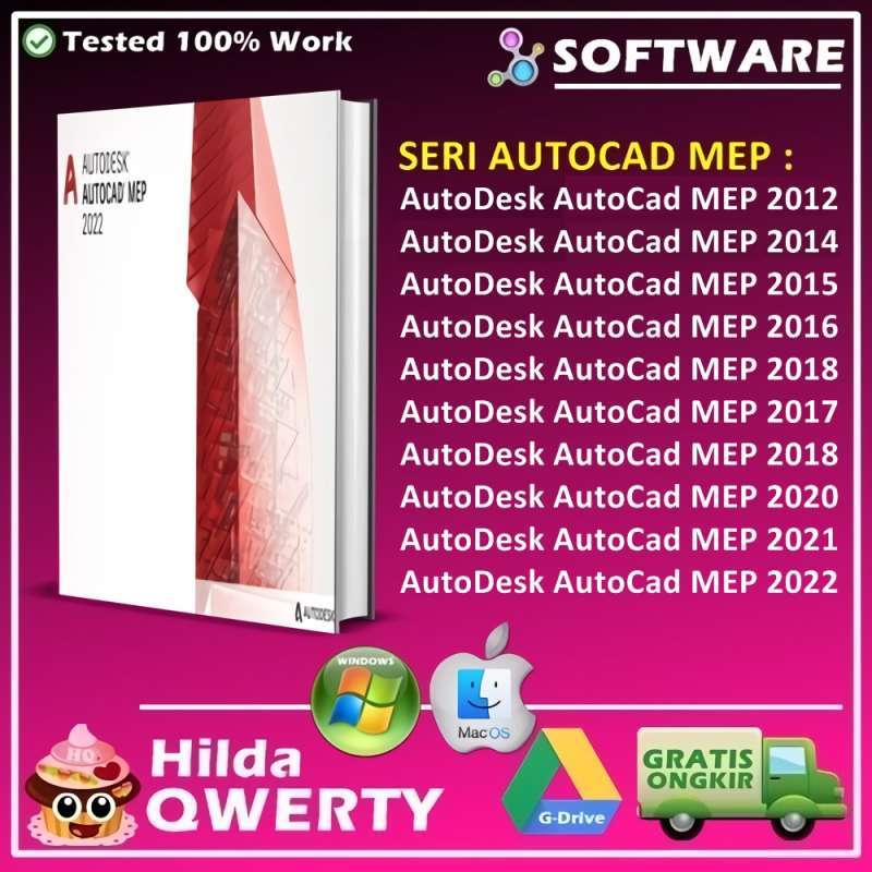 Jual Autodesk Autocad Mep Lengkap Terbaru Untuk Pc Laptop Windows Di ...