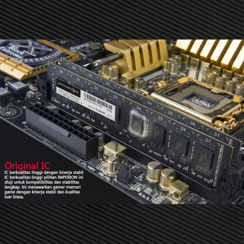 Jual Ram Imperion Ddr3 8gb 1600 Mhz Pc12800 Ram Pc Longdimm (102) Di Seller Imperion Official ...