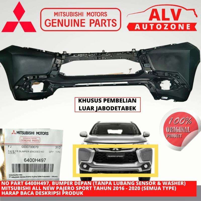 Jual Bumper Depan Original All New Pajero Sport 6400h497 Di Seller Alv ...