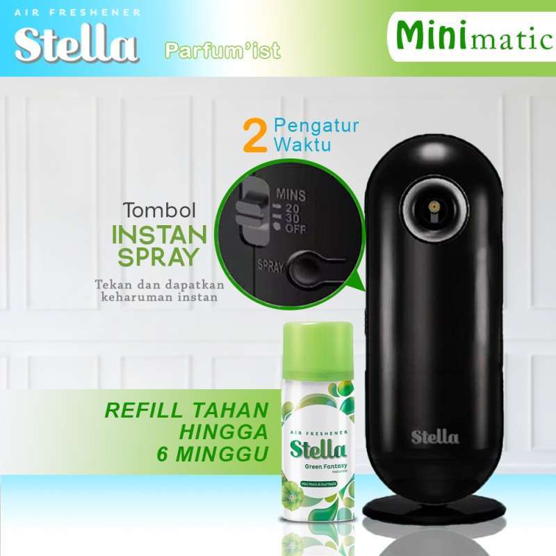 Jual Stella Smart Matic Mini Matic Parfumist Pengharum Ruangan Otomatis ...
