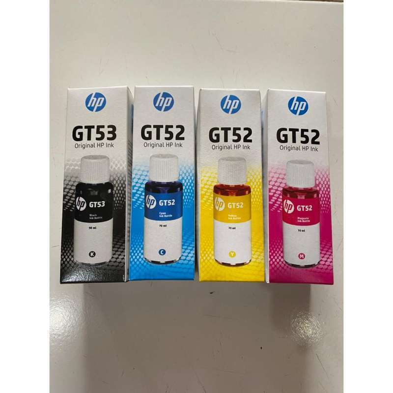 Promo Hp GT52/GT53 INK Original GT52/GT53 Tinta Hitam Pengganti GT51 ...
