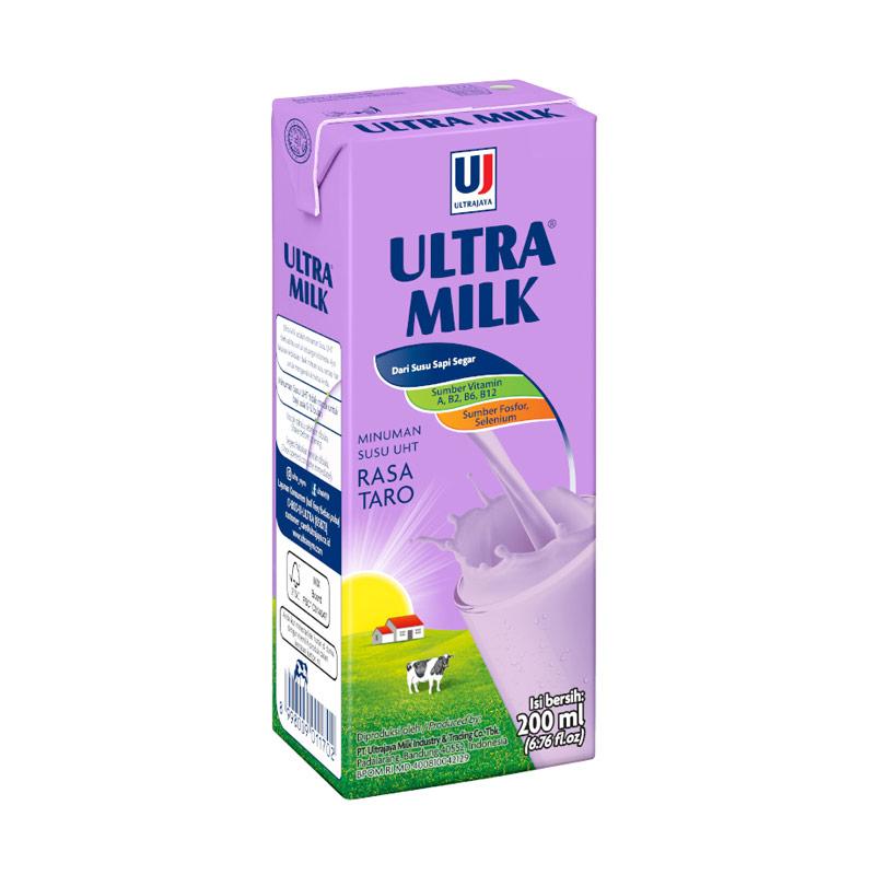 Jual Groceries - Ultra Milk Taro Susu Uht [200 Ml/ 12 Pcs] Di Seller ...
