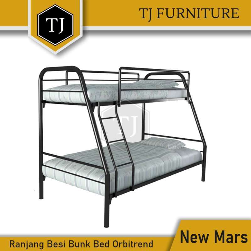Jual Orbitrend New Mars Ranjang Susun Besi / Tempat Tidur Tingkat Besi ...