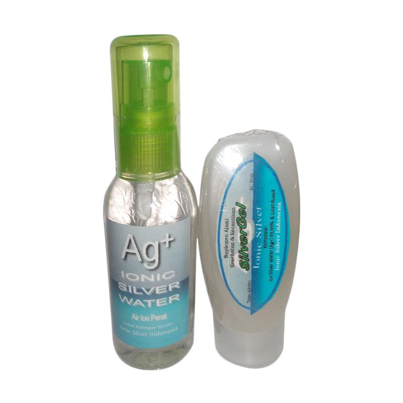 Jual Ionic Silver Water & Gel Ion Perak I Mini Combo Ag+ Spray [60 Ml ...