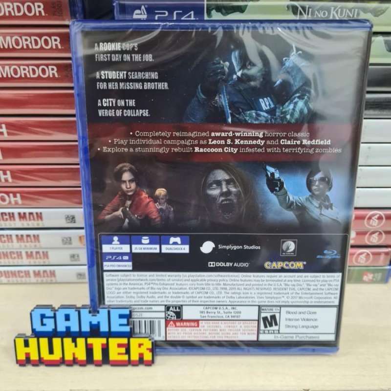 Jual Ps4 Resident Evil 2 Remake / Re 2 Remake / Biohazard 2 (english ...