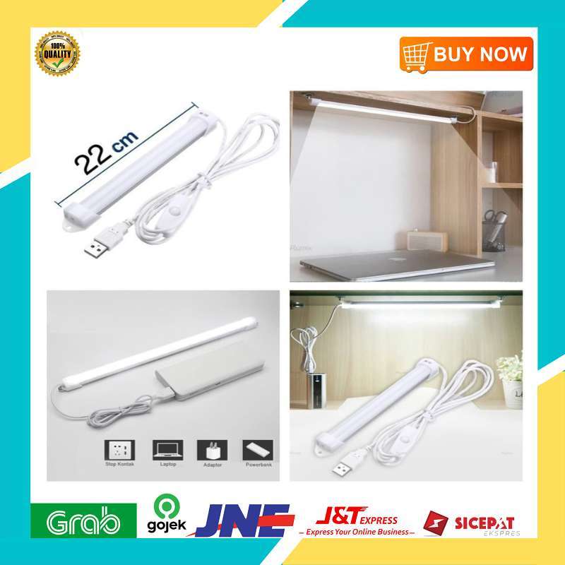 Jual Lampu Neon LED USB Belajar Kerja Rumah Komputer Cahaya Tempel ...