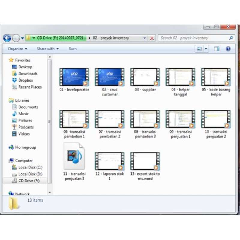 Jual Dvd Tutorial Membuat Aplikasi Inventory Dengan Codeigniter Ajax Di ... Jual Dvd Tutorial Membuat Aplikasi Inventory Dengan Codeigniter Ajax Di ...