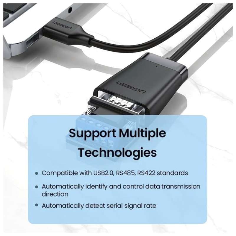 Jual Jual Ugreen Usb 2.0 To Rs-422/Rs485 Adapter Cable 1.5M di Seller ...