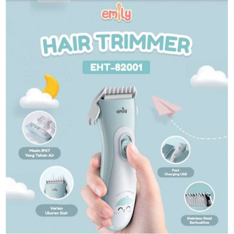 Promo Emily Hair Trimmer Alat Cukur Rambut Anak Diskon 7% di Seller ...