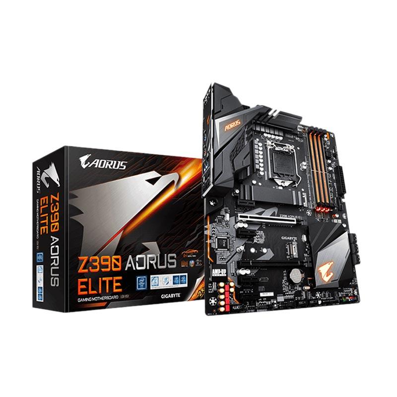 Promo Gigabyte Z390 AORUS ELITE Motherboard - Hitam Diskon 2% di Seller ...