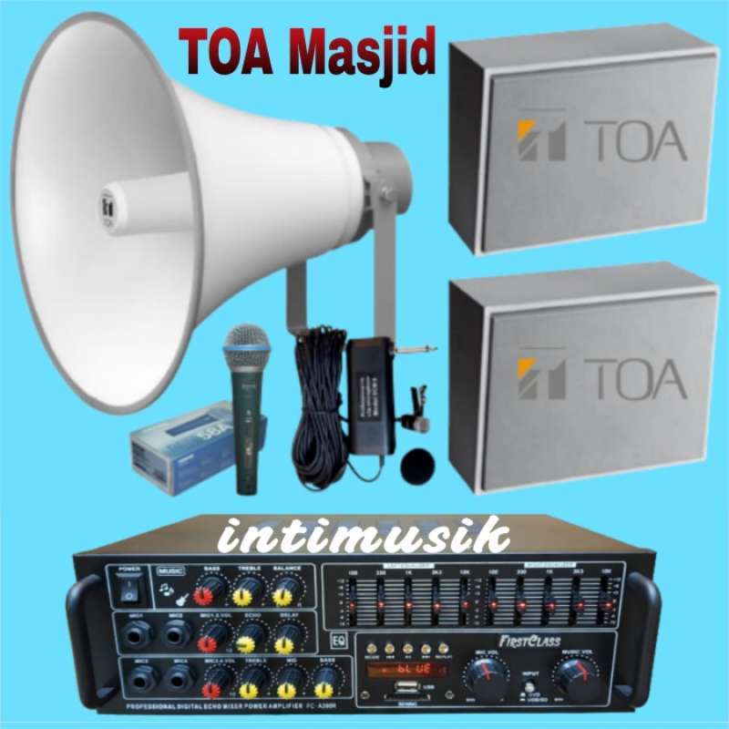 Jual PAKET LENGKAP SOUND TOA MASJID ( ORIGINAL ) LENGKAP 1 di Seller ...