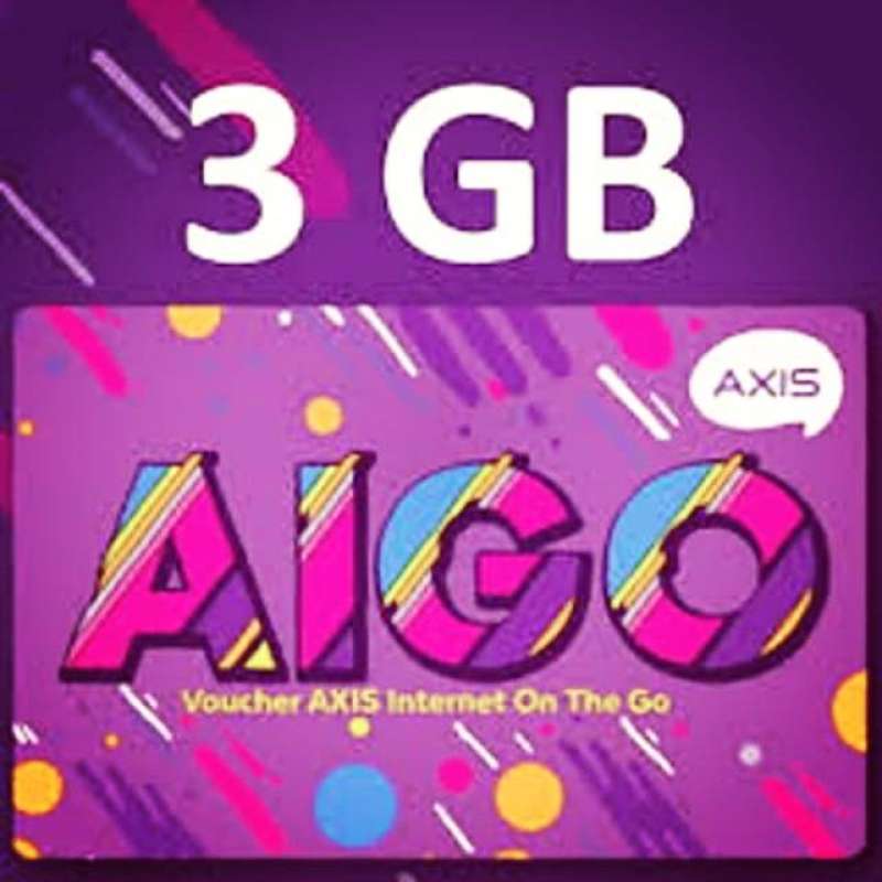 Jual VOUCHER AXIS AIGO 3GB 30 HARI di Seller Edi Celluler - Edi ...