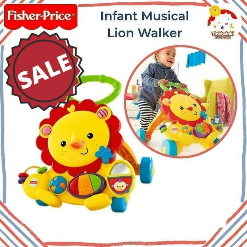 Promo Fisher Price Lion Walker Diskon 2% di Seller TW Babytoys Official ...