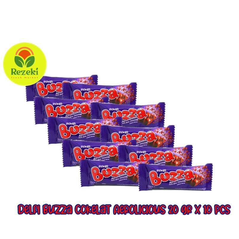 Jual Delfi Buzza Cokelat Aerolicious [20 gr x 10 pcs] di Seller Rezeki ...