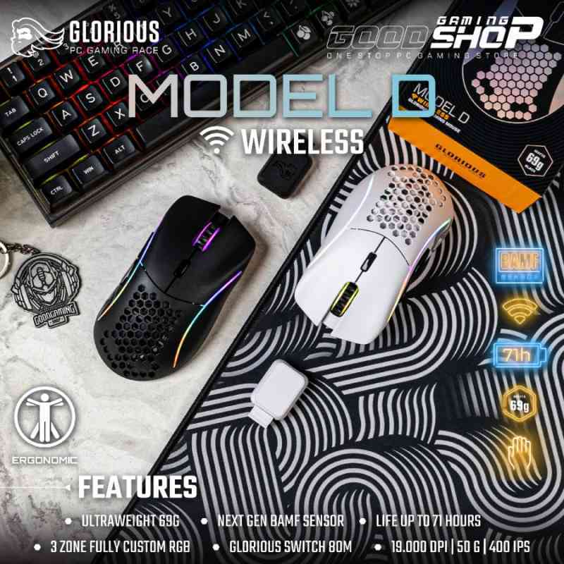 Jual Glorious Model D Wireless - Gaming Mouse di Seller GOOD GAMING ...