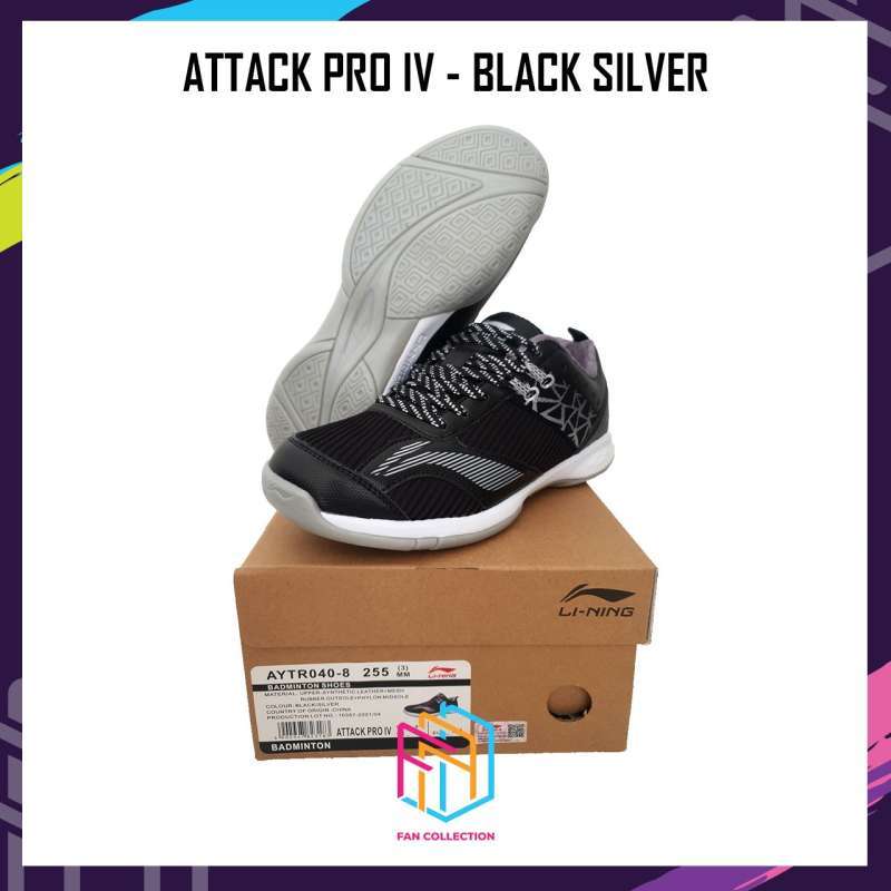 Jual NEW LINING ATTACK PRO IV / ATTACK PRO 4 SEPATU BADMINTON ORIGINAL ...