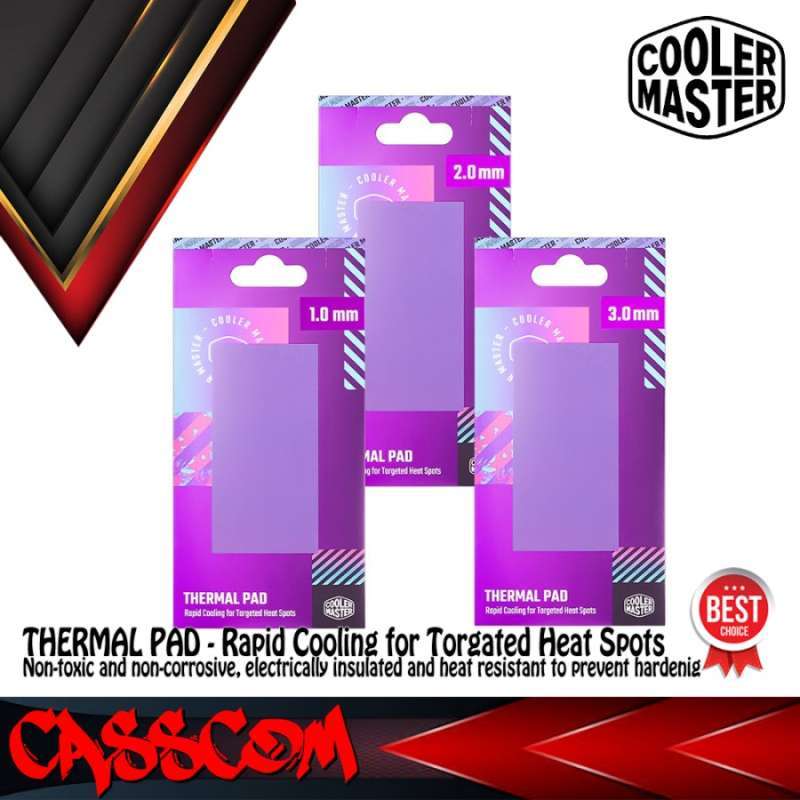 Jual Cooler Master Thermal Pad Original Murah - Harga Diskon Mei 2024 ...
