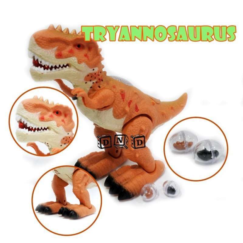 Jual MAINAN ANAK DINOSAUR TYRANNOSAURUS T REX DINO JALAN PROJECTION ...